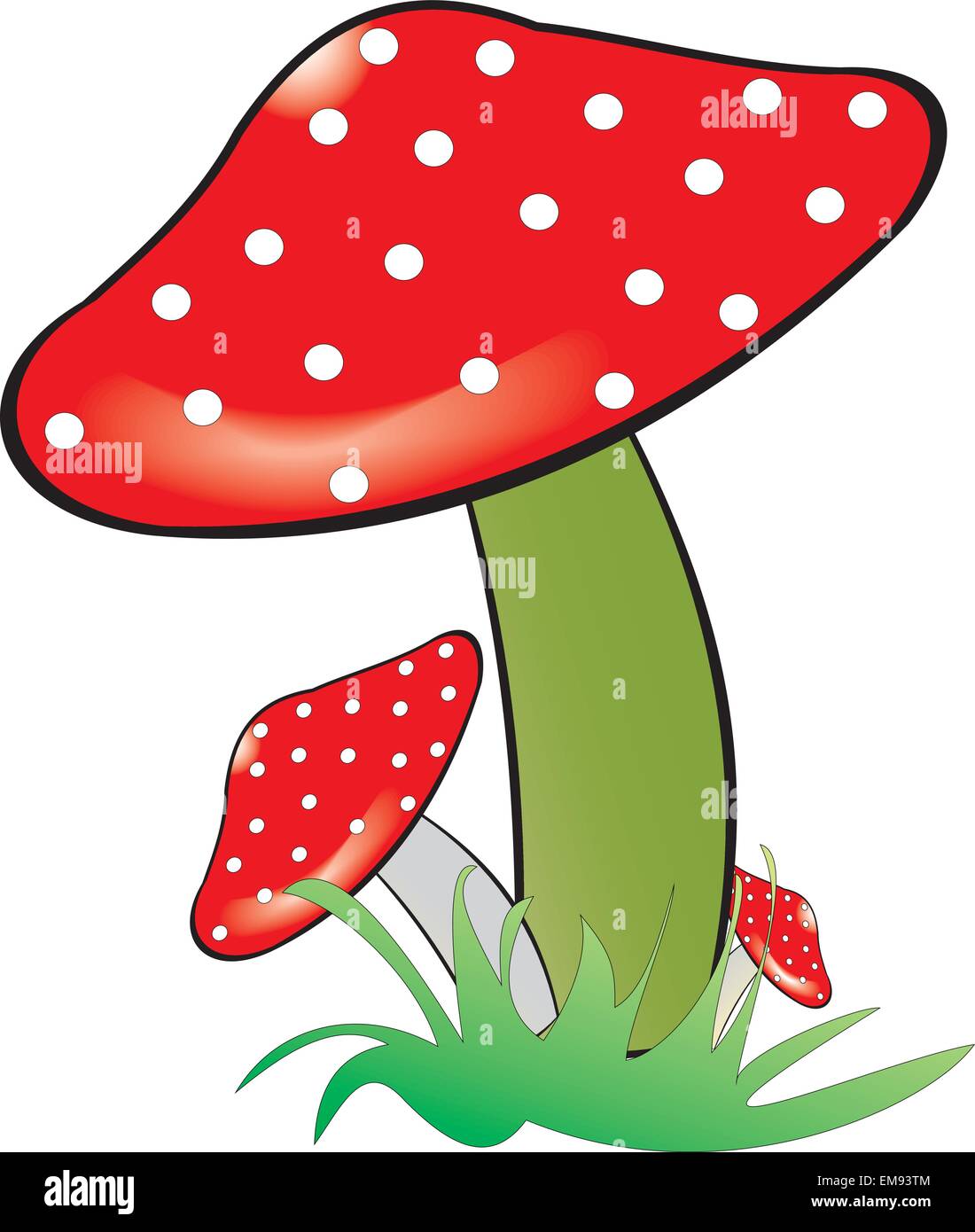 The poisonous mushroom cartoon hi-res stock photography and images - Alamy
