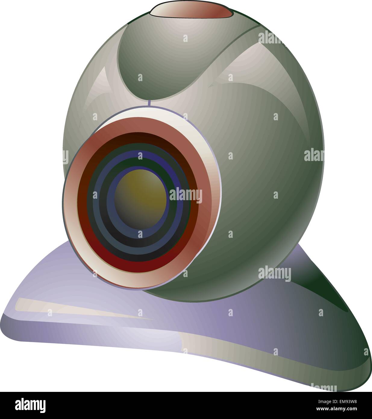 Webcam Vector Illustration Stock Vector Image And Art Alamy