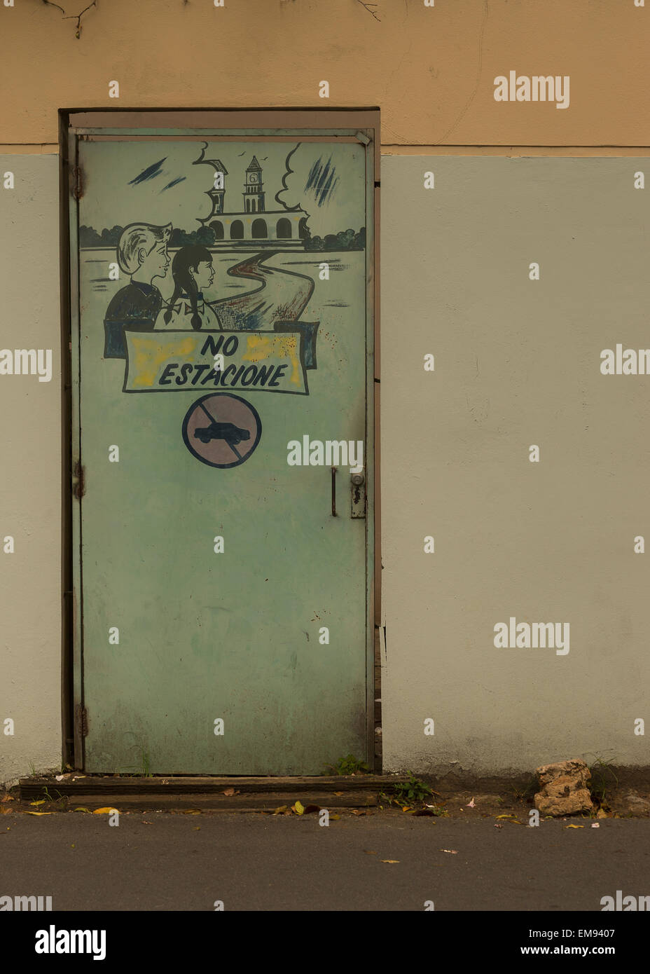 Parking graffiti hi-res stock photography and images - Alamy