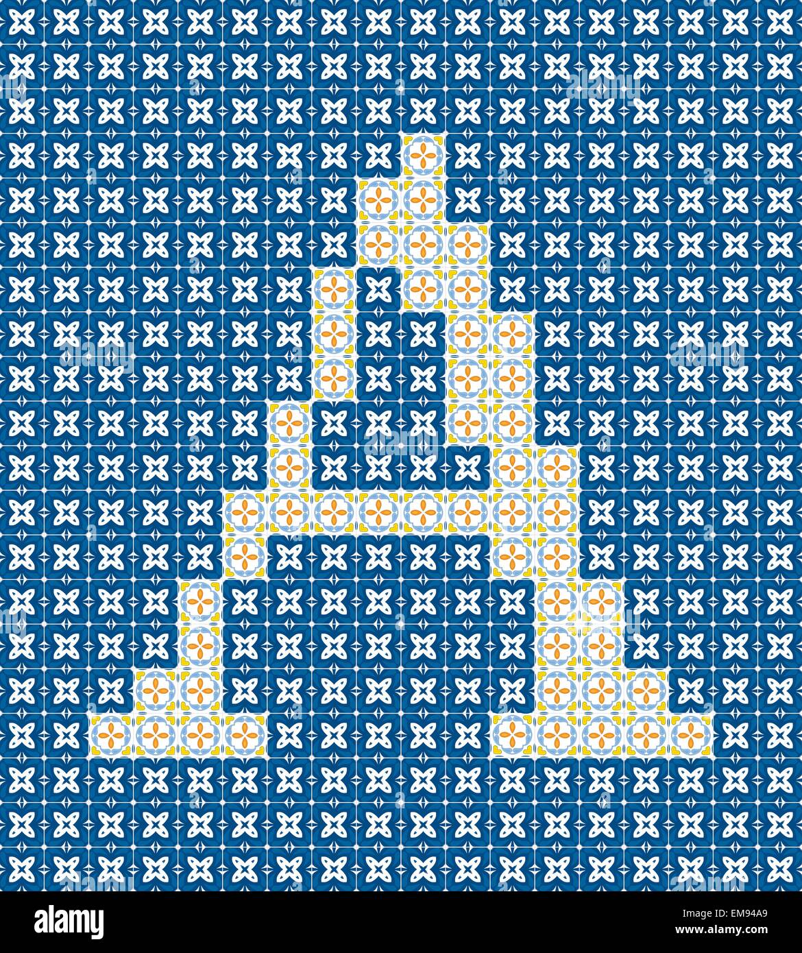 Capital letter a blue hi-res stock photography and images - Alamy
