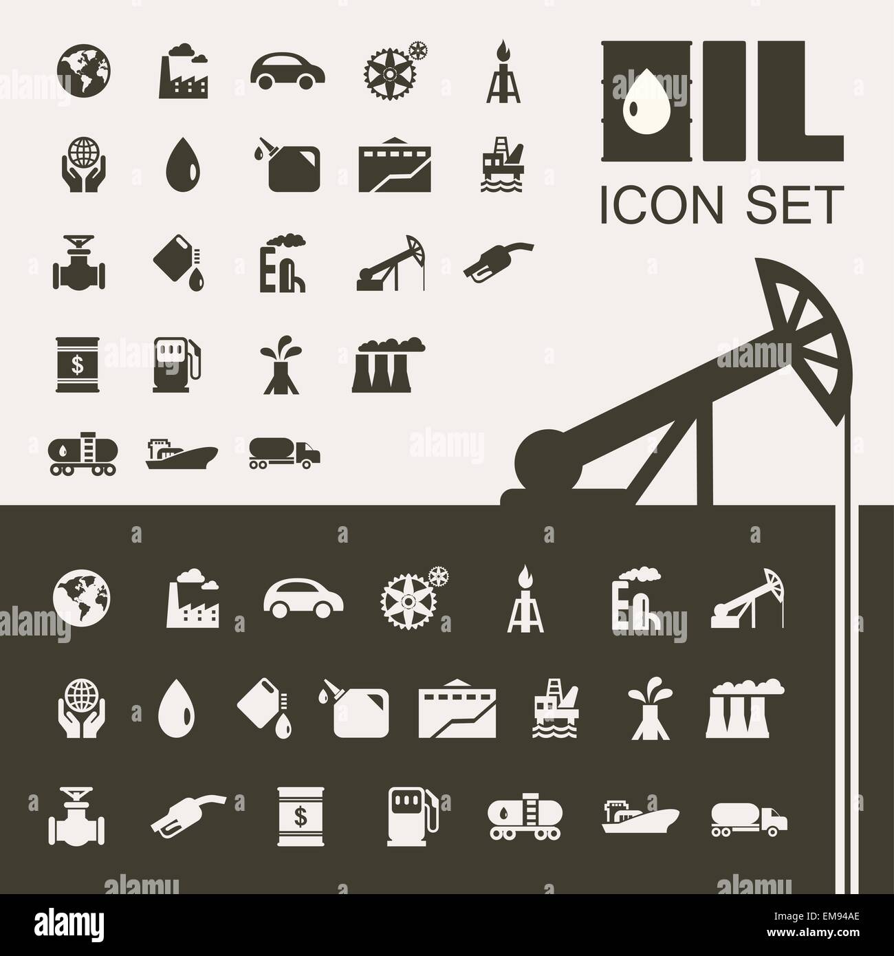 Platform barge Stock Vector Images - Alamy