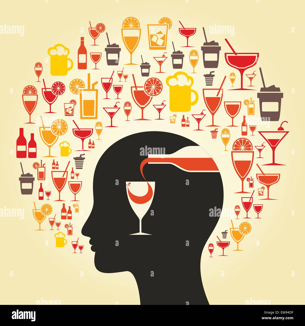Brain Alcohol Stock Photos & Brain Alcohol Stock Images - Alamy