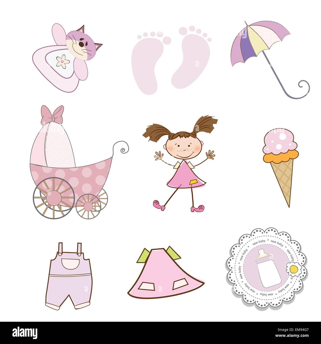 Milk step Stock Vector Images - Alamy