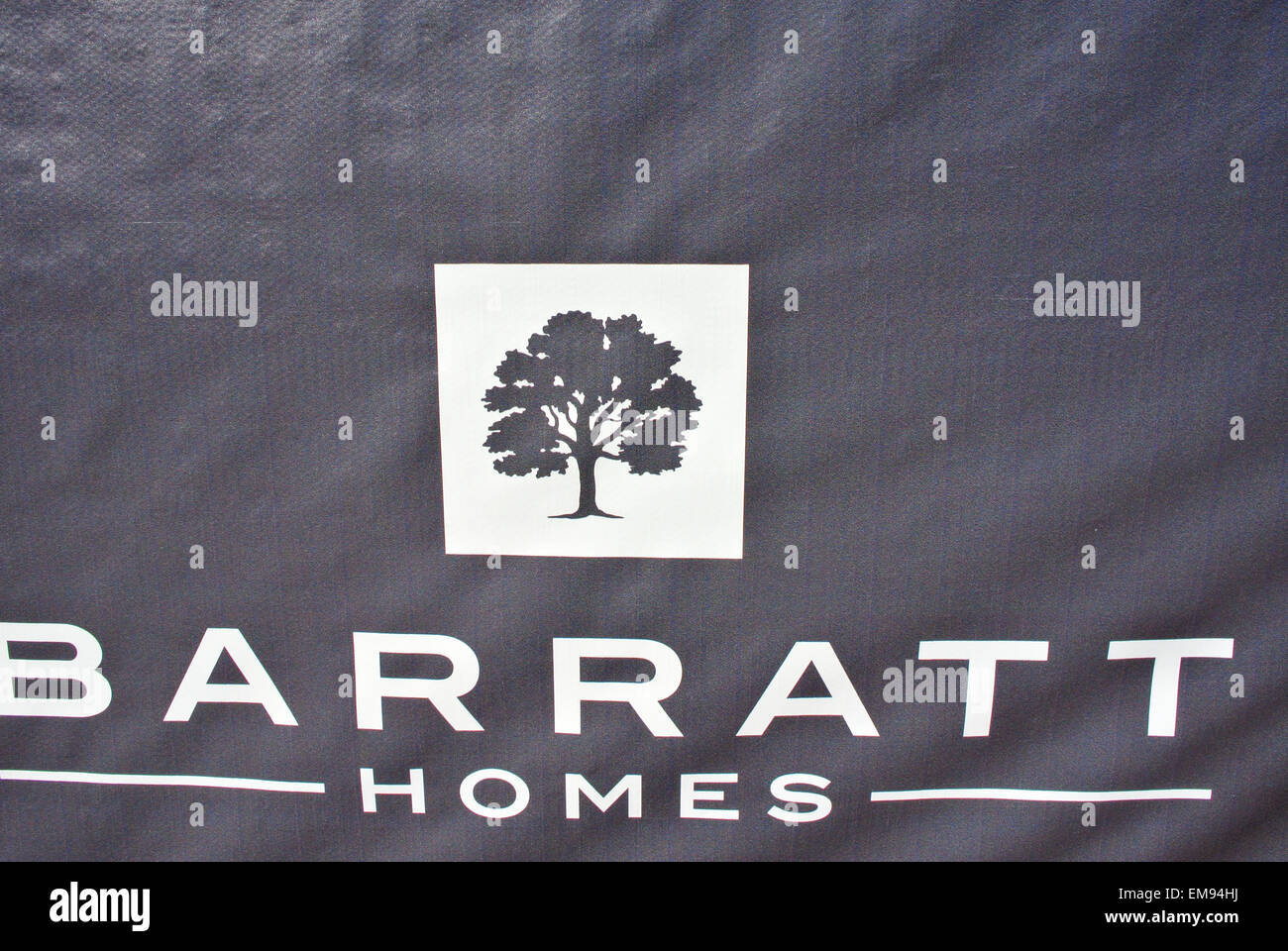 Barratt Homes sign logo Stock Photo - Alamy