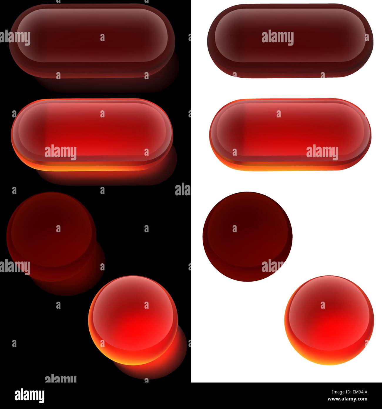 Glass gradient Stock Vector Images - Alamy