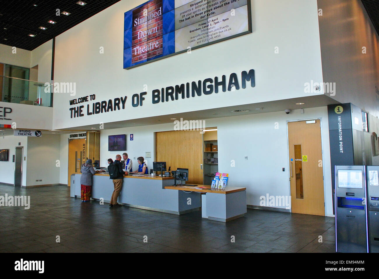 Birmingham Library England UK Stock Photo - Alamy
