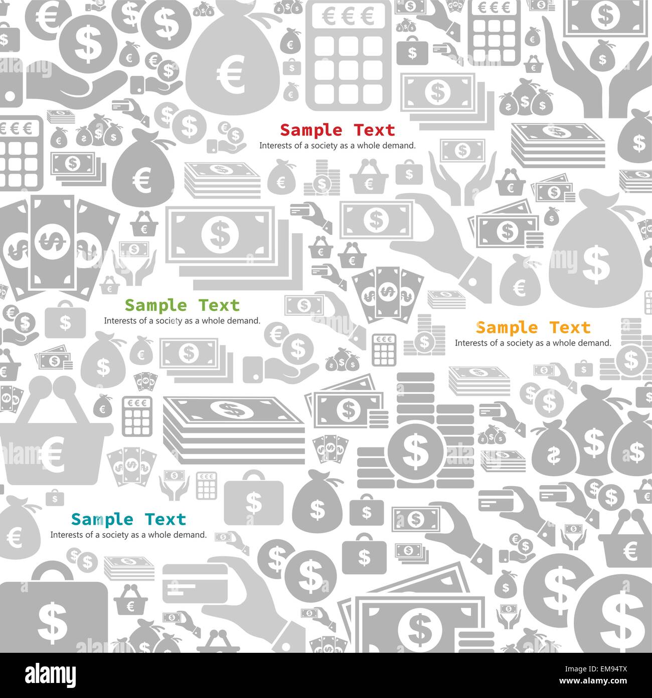 Money a background2 Stock Vector Image & Art - Alamy