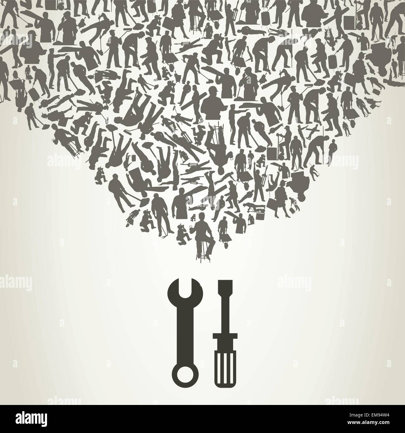 Carpenter work image Stock Vector Images - Alamy