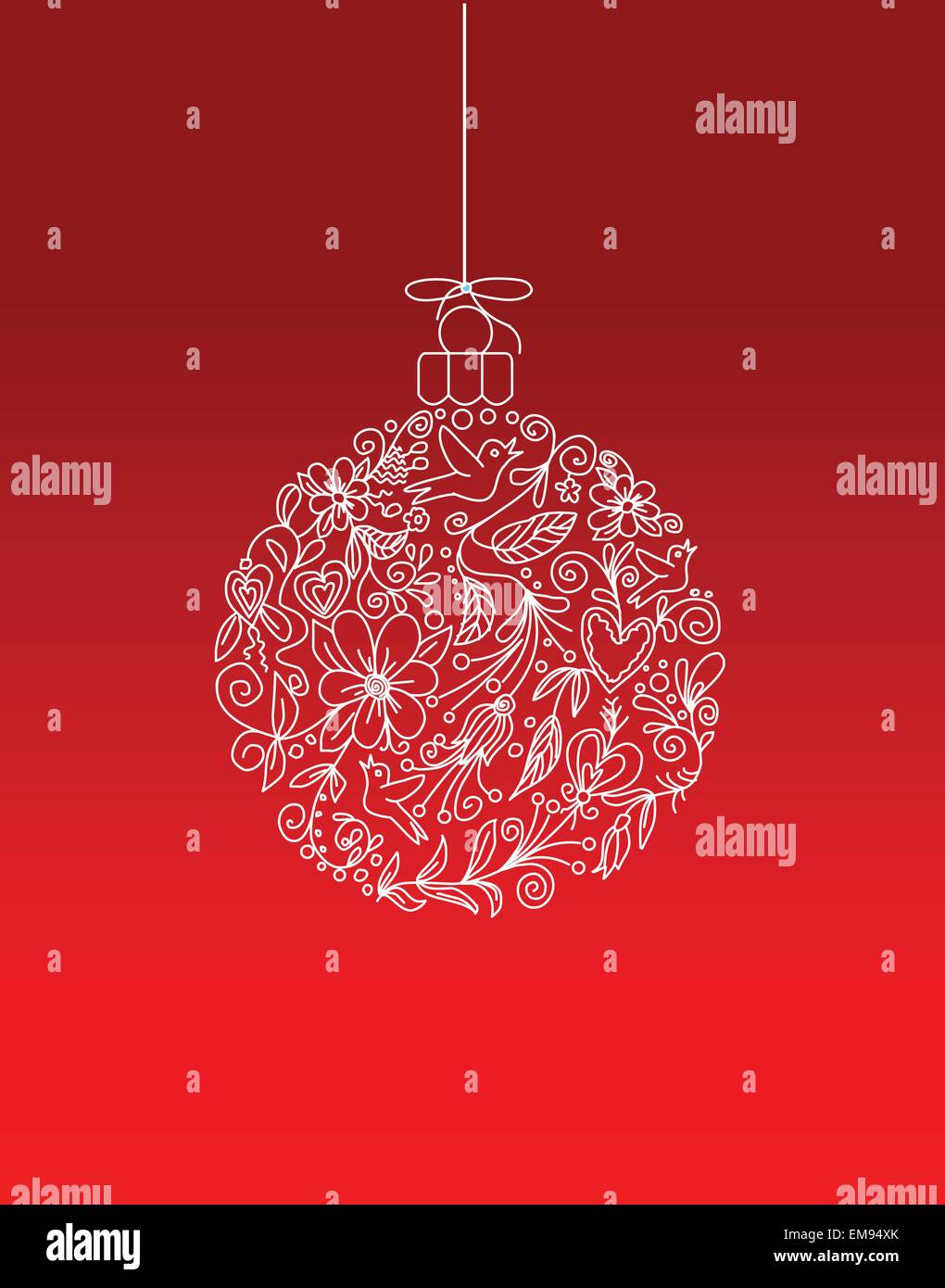 Greetings card picture Stock Vector Images - Alamy