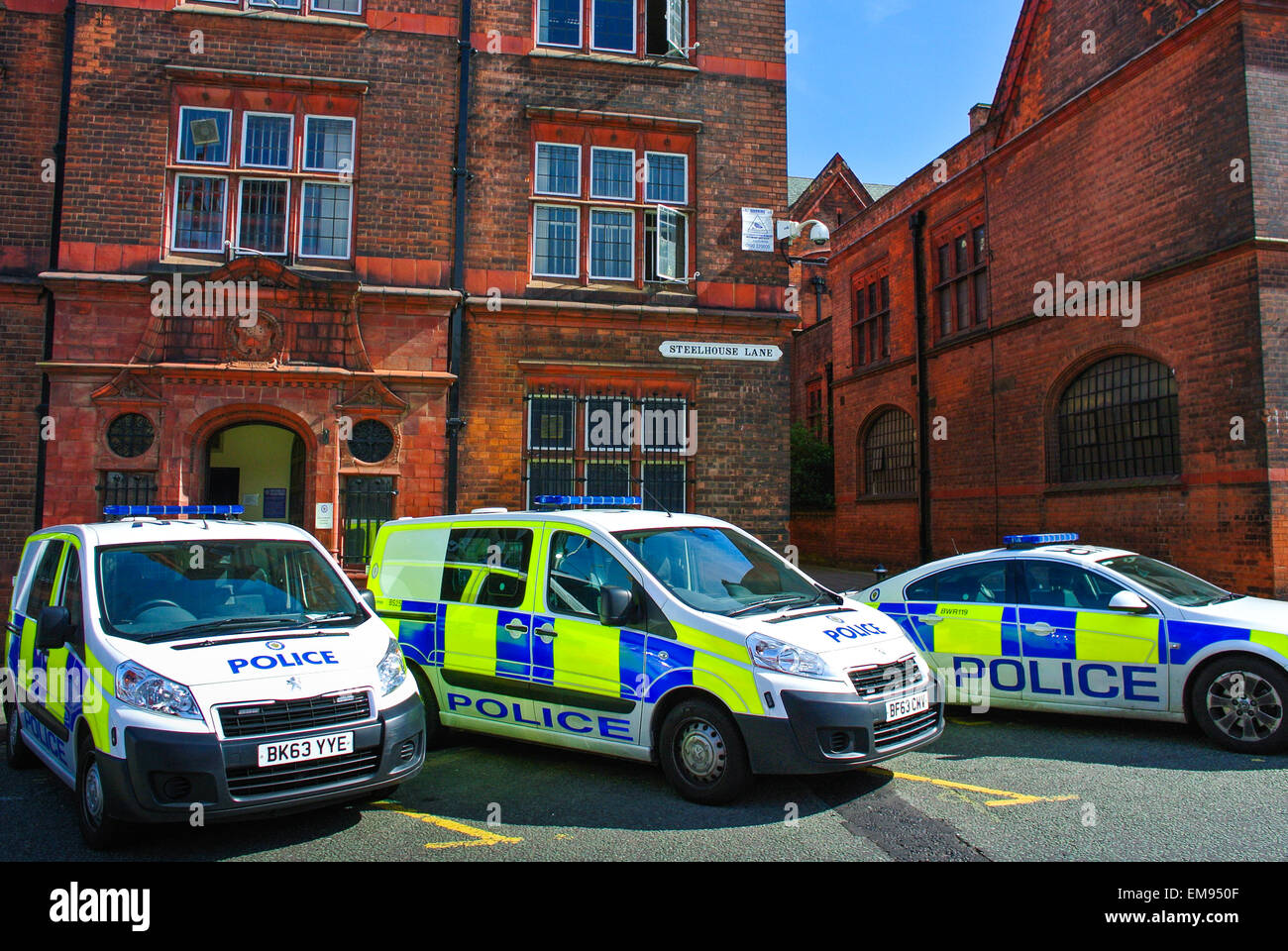 Birmingham Central Police station England UK Stock Photo - Alamy
