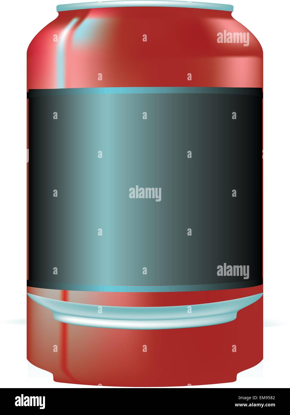Empty booze can Stock Vector Images - Alamy