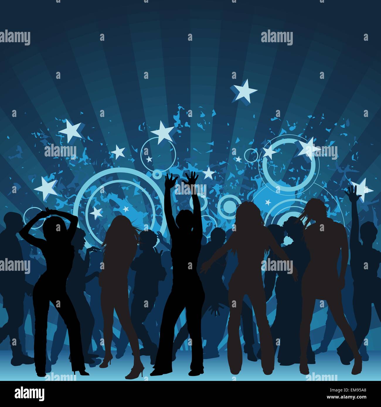 Clubbing Stock Vector Image & Art - Alamy