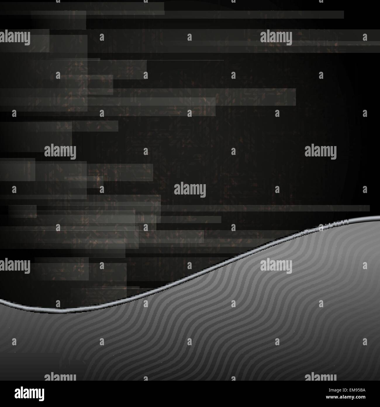 Abstract Black Rectangle Shapes Background Stock Vector Image & Art - Alamy