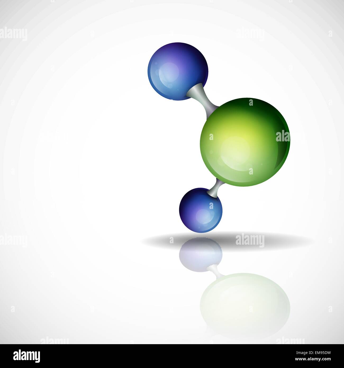 3d molecule hi-res stock photography and images - Alamy
