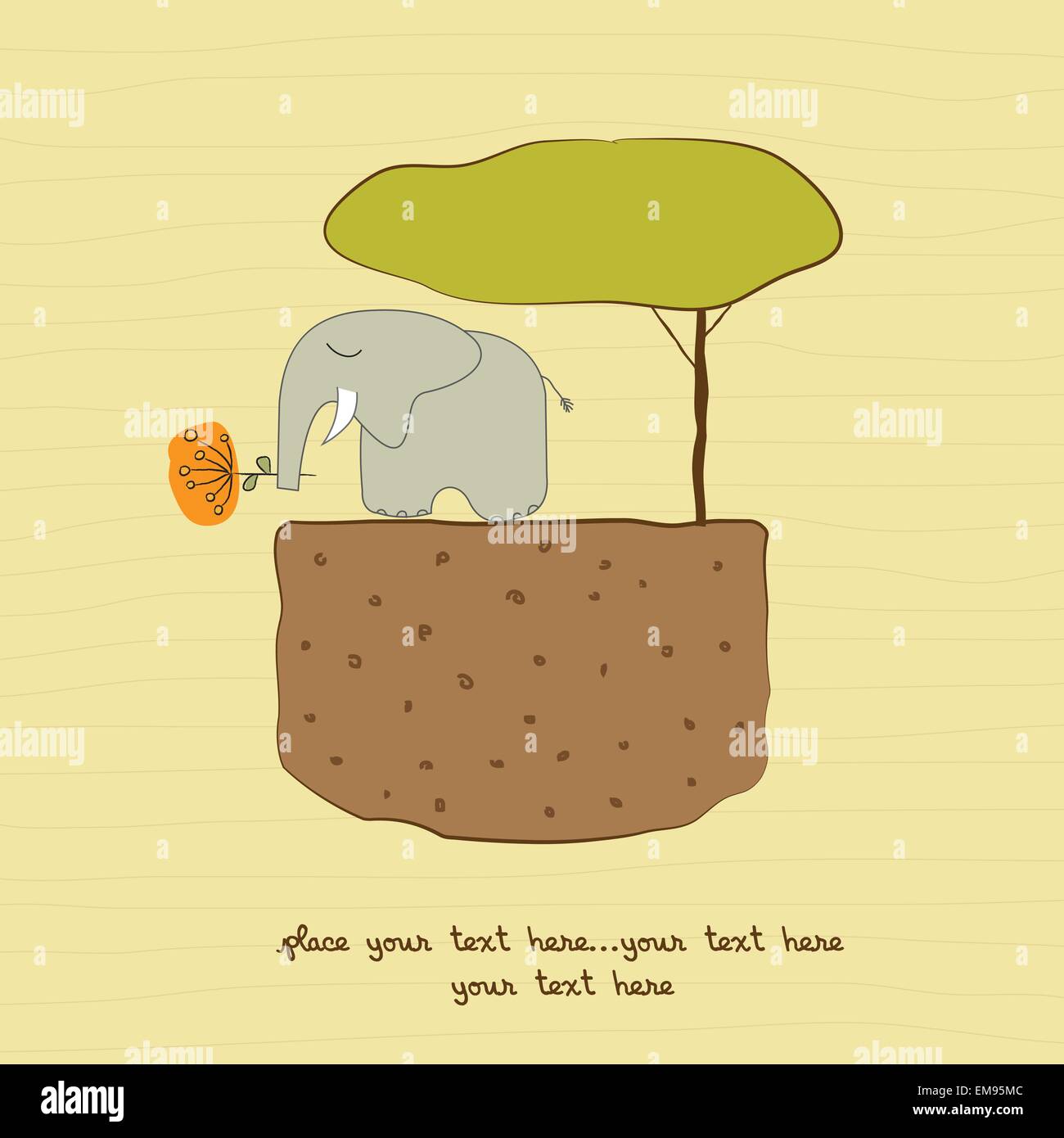 Little elephant hi-res stock photography and images - Alamy