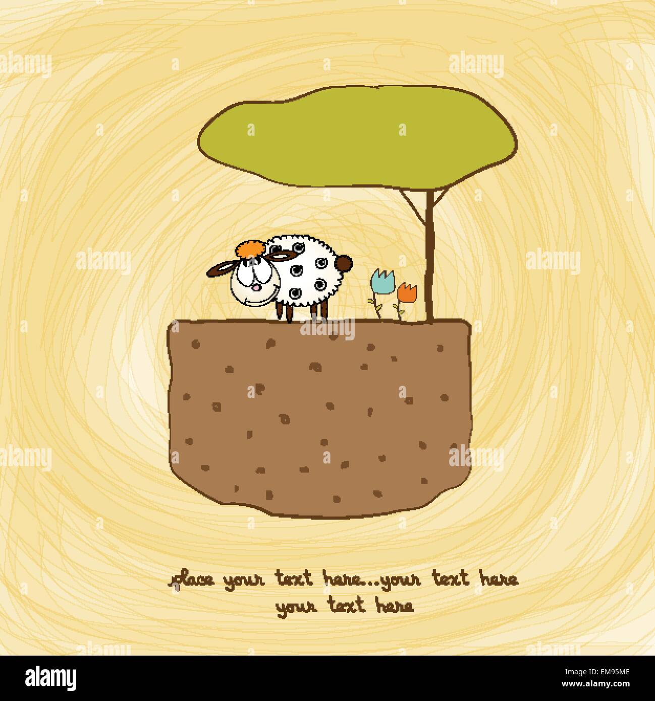 One Little Sheep