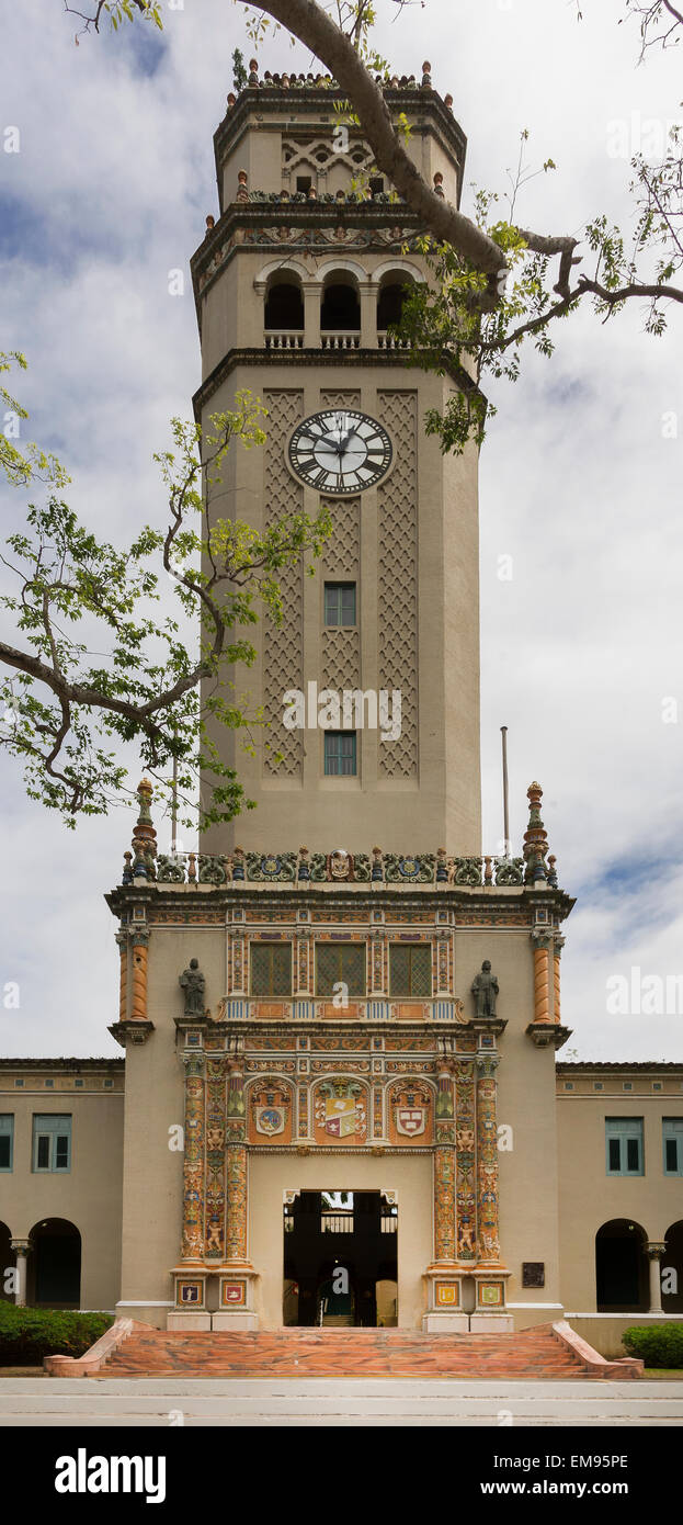 Roosevelt Bell Tower at University Stock Photo - Alamy