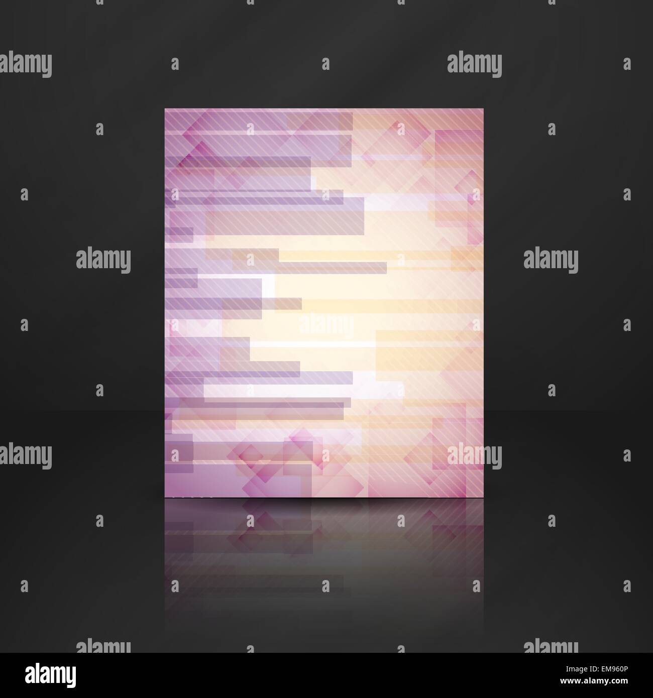 Abstract Pink Rectangle Shapes Background Stock Vector Image & Art - Alamy
