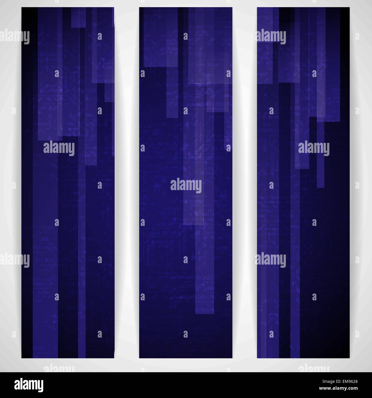 Blue shapes abstract hi-res stock photography and images - Alamy