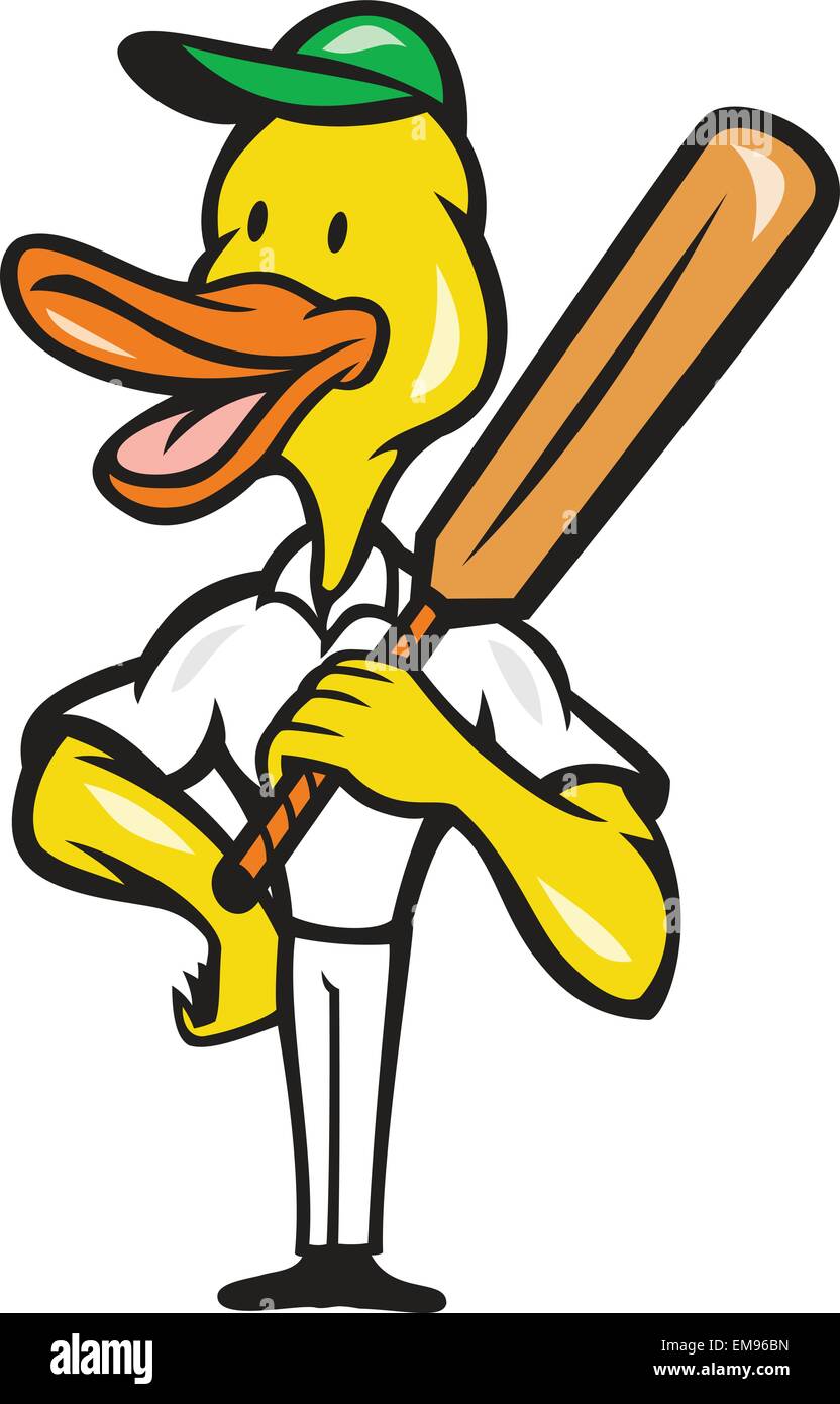 Cricket duck Stock Vector Images - Alamy
