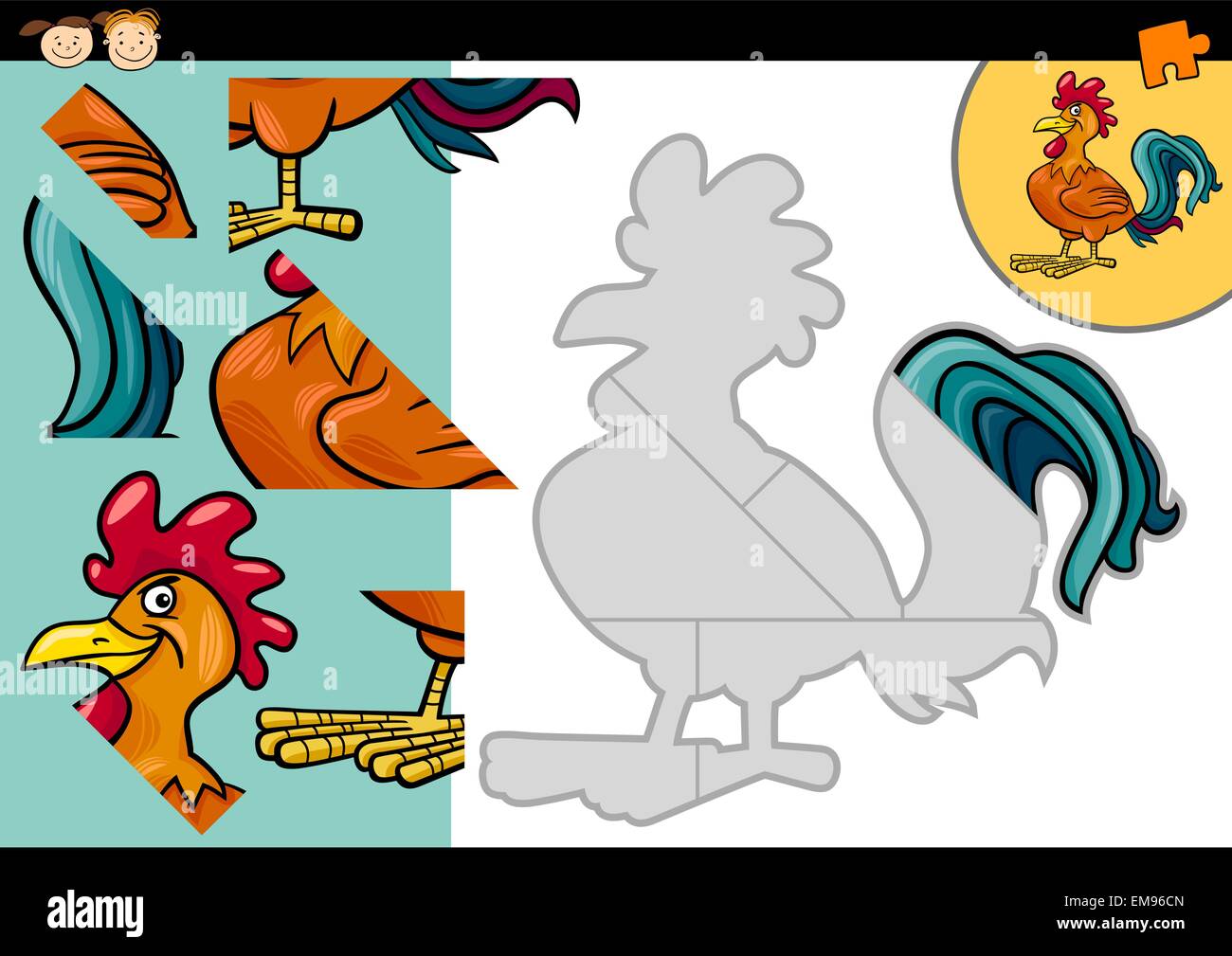 Game Fowl Roosters Clip Art