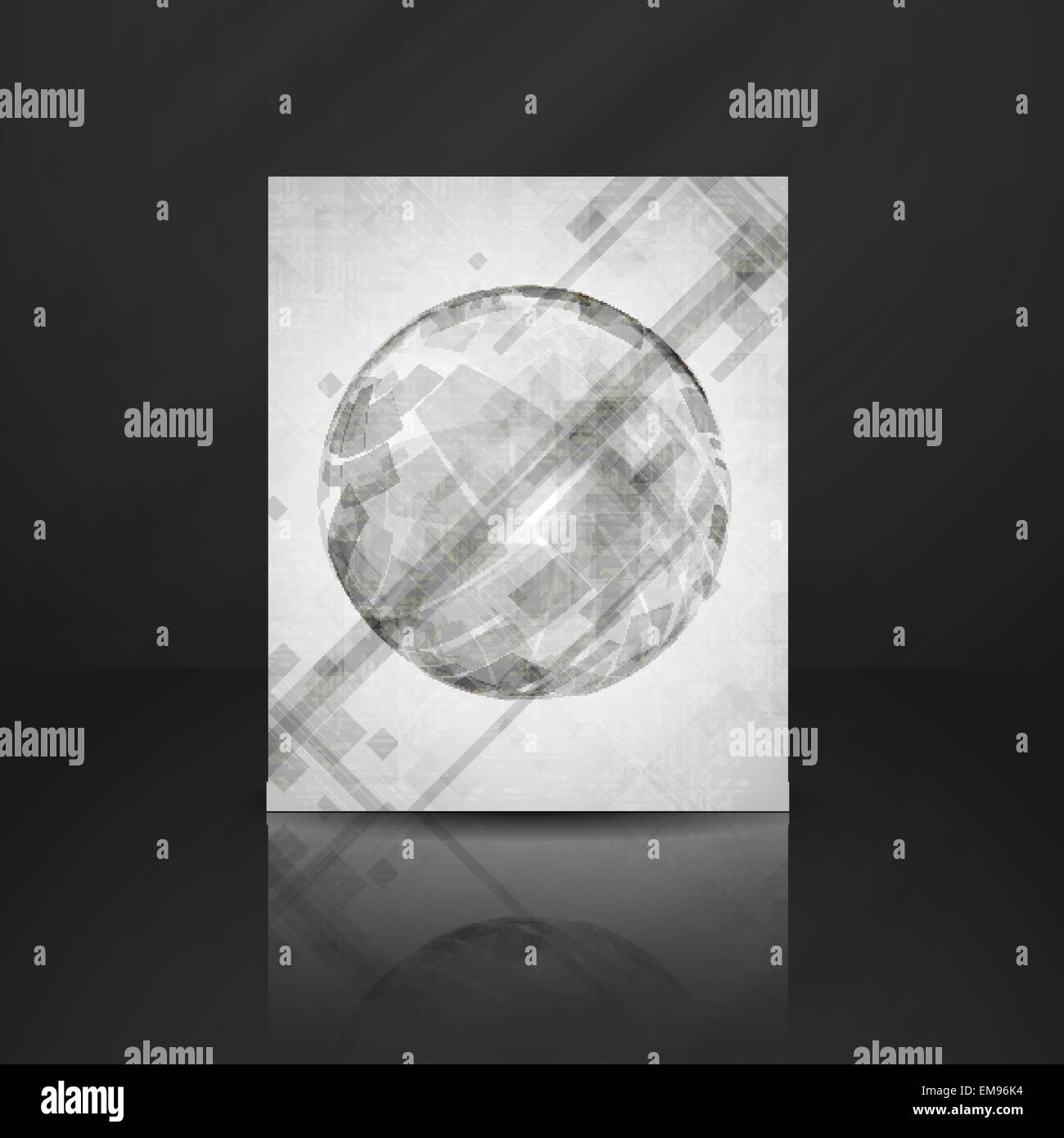 Gray Globe Design Stock Vector Image & Art - Alamy