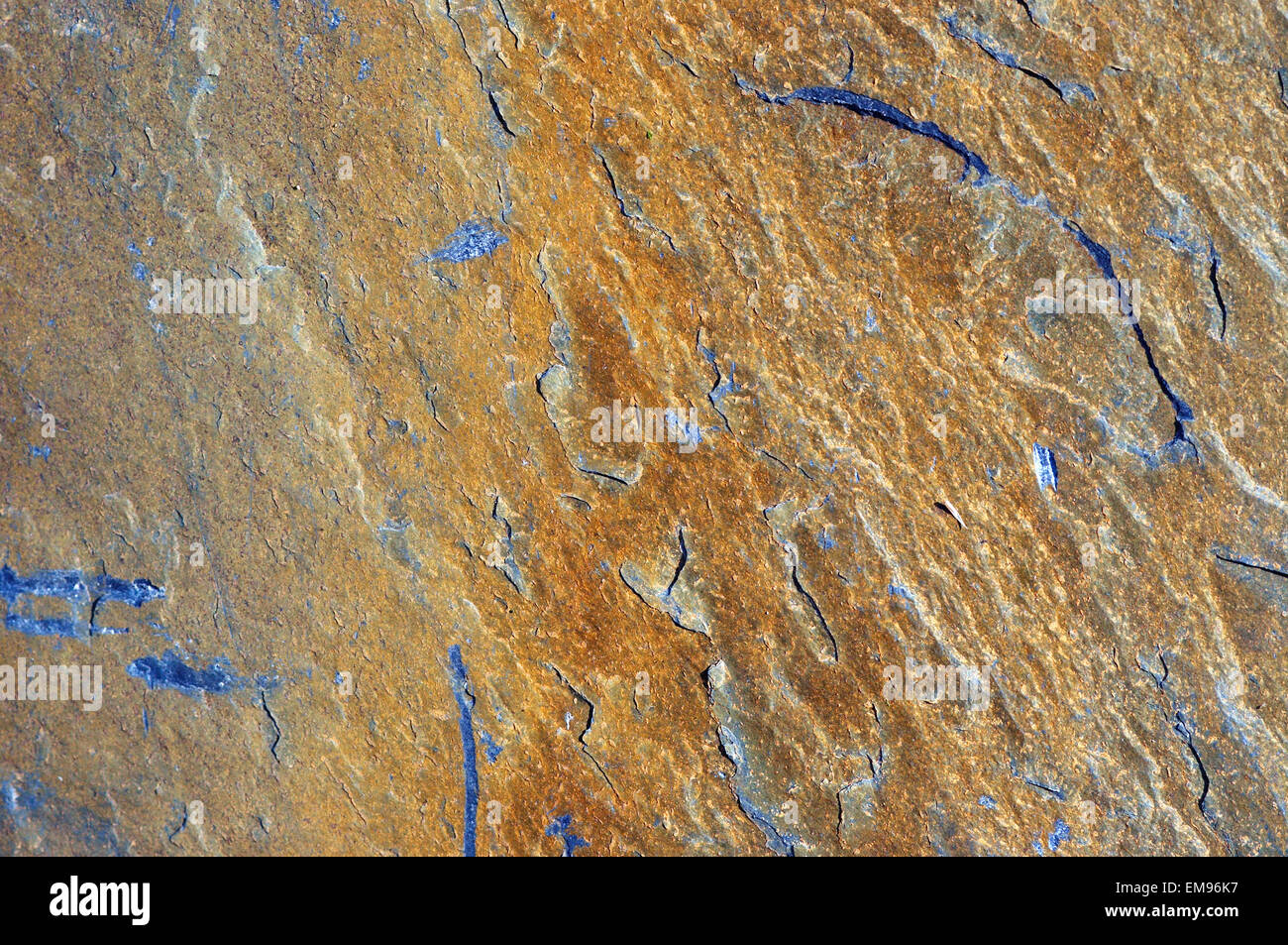 surface of blue stone - cleaving stone Stock Photo - Alamy