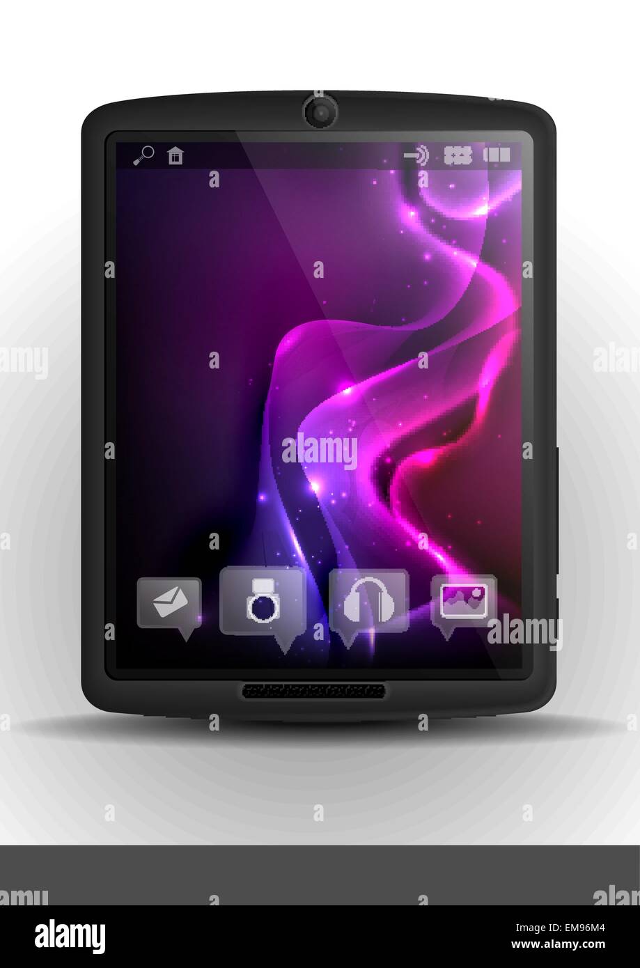 Digital business screen Stock Vector Images - Alamy