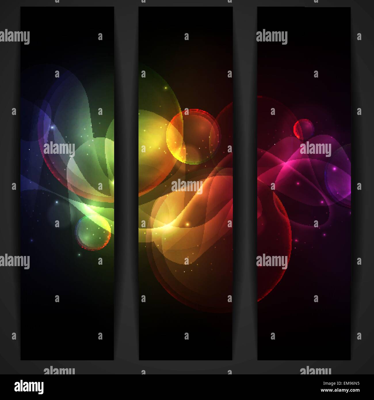 Abstract Colorful Banner Stock Vector Image & Art - Alamy