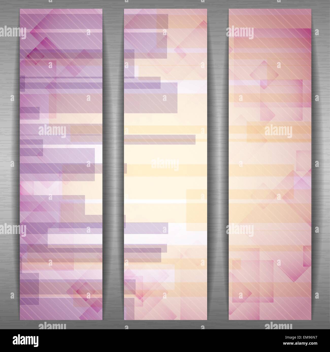 Abstract Pink Rectangle Shapes Banner Stock Vector Image & Art - Alamy