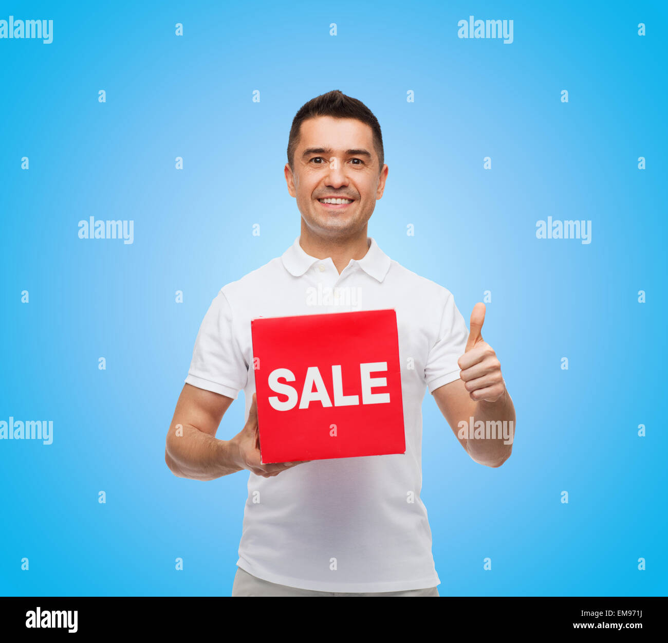 Businessman showing thumbs up holding hi-res stock photography and ...