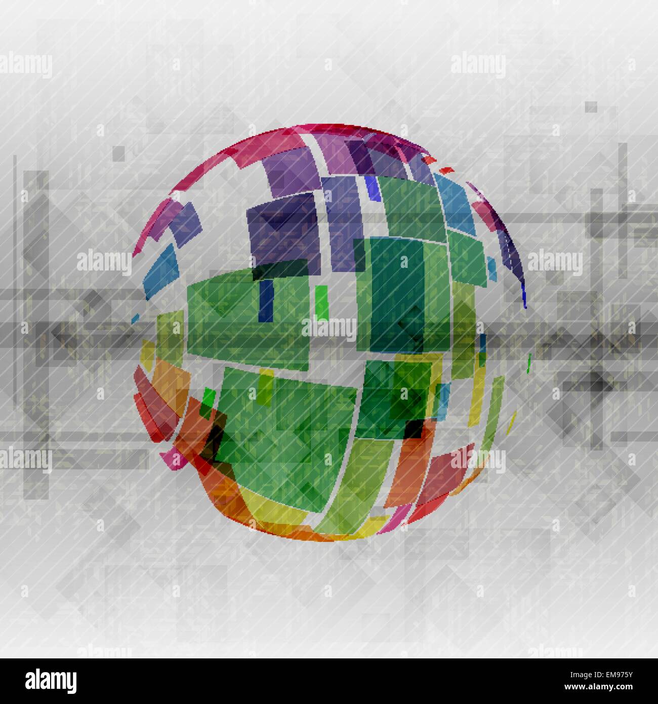 Globe connection lines Stock Vector Images - Alamy