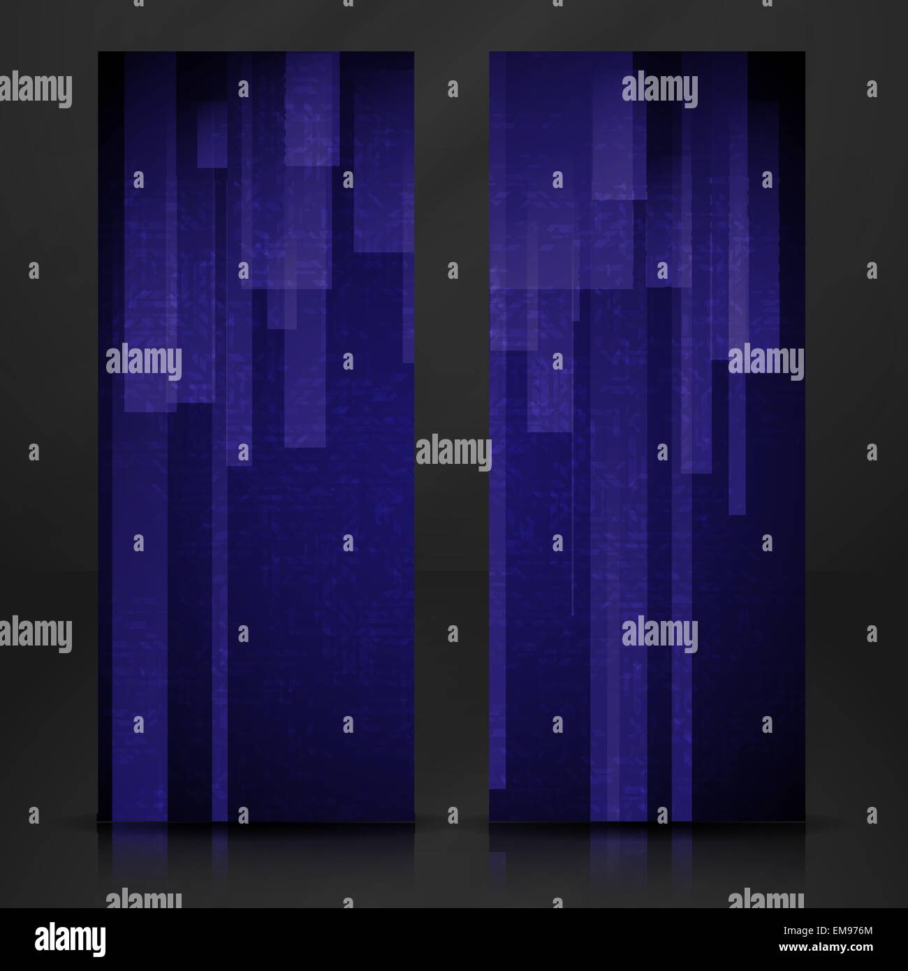 Abstract Blue Rectangle Shapes Banner Stock Vector Image & Art - Alamy