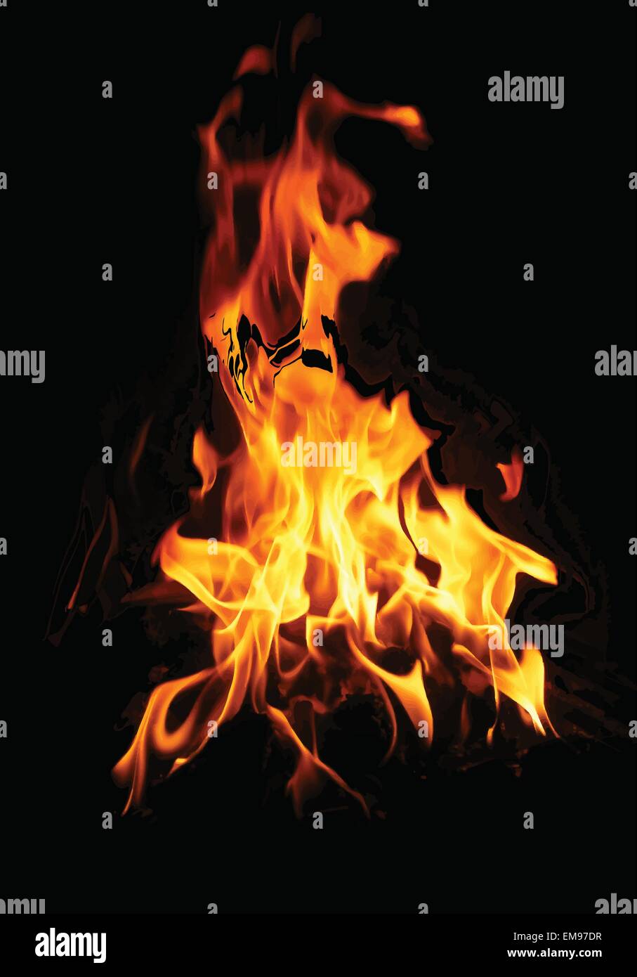 Incendiary fire Stock Vector Images - Alamy