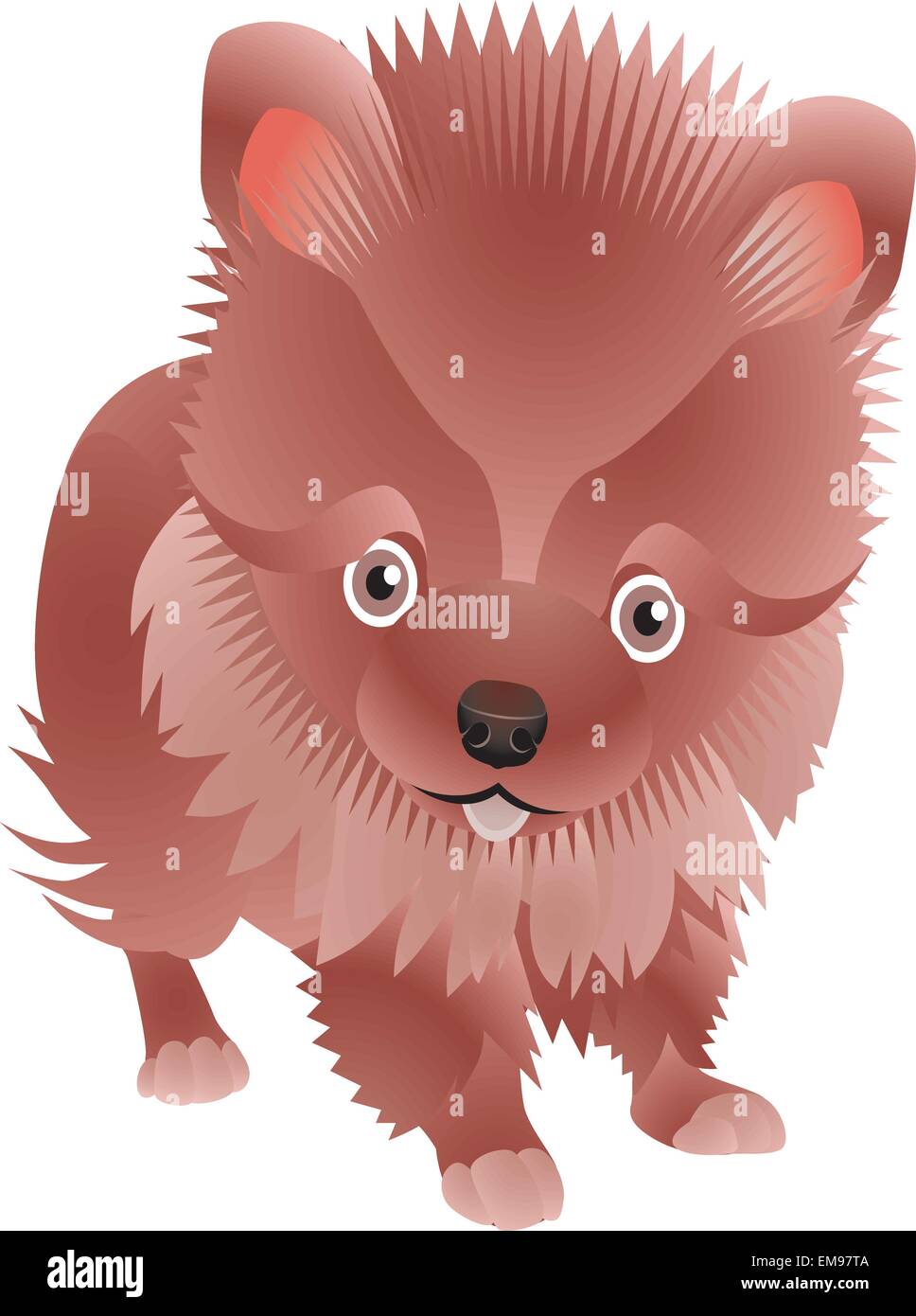 Vector illustration of Cartoon Dog Stock Vector Image & Art - Alamy