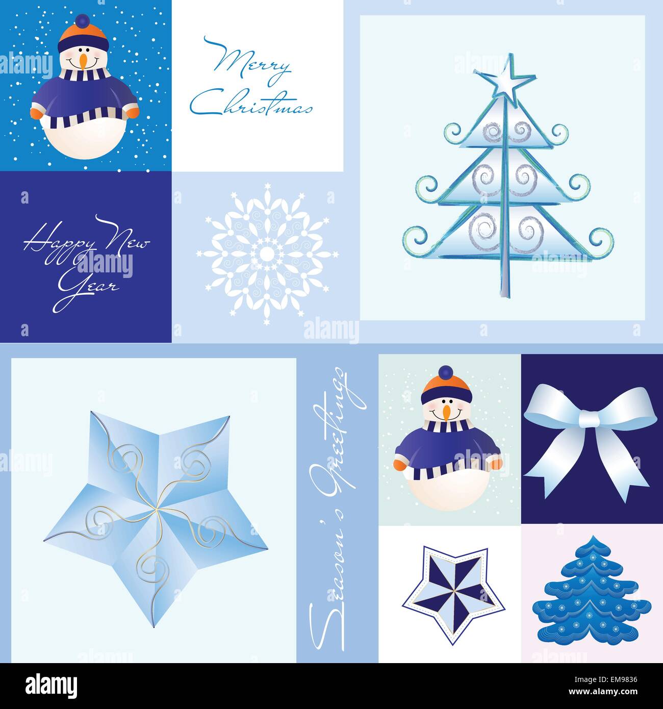 Best wishes card Stock Vector Images - Alamy