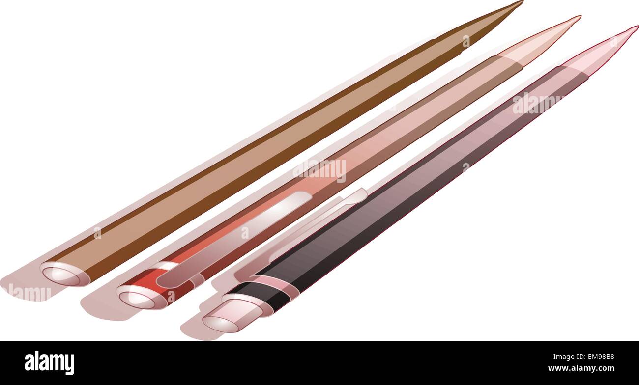 Ballpoint Stock Vector Images - Alamy