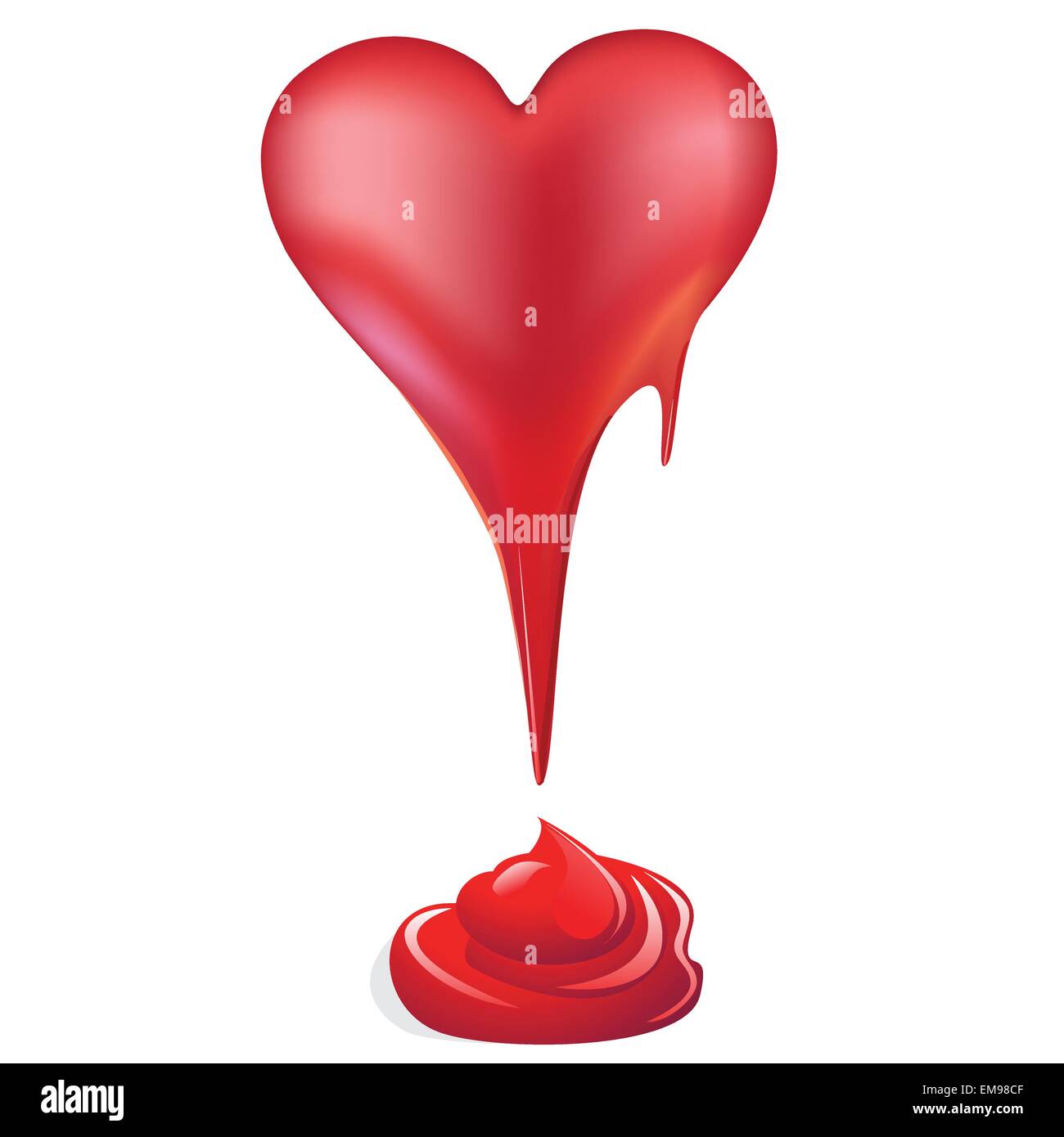 Bleeding heart Stock Vector Images - Alamy