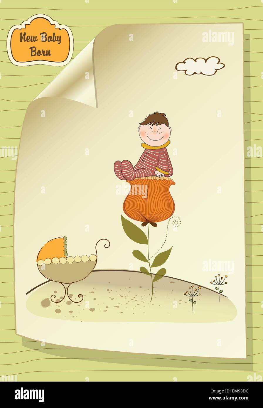 Sitting infant Stock Vector Images - Alamy