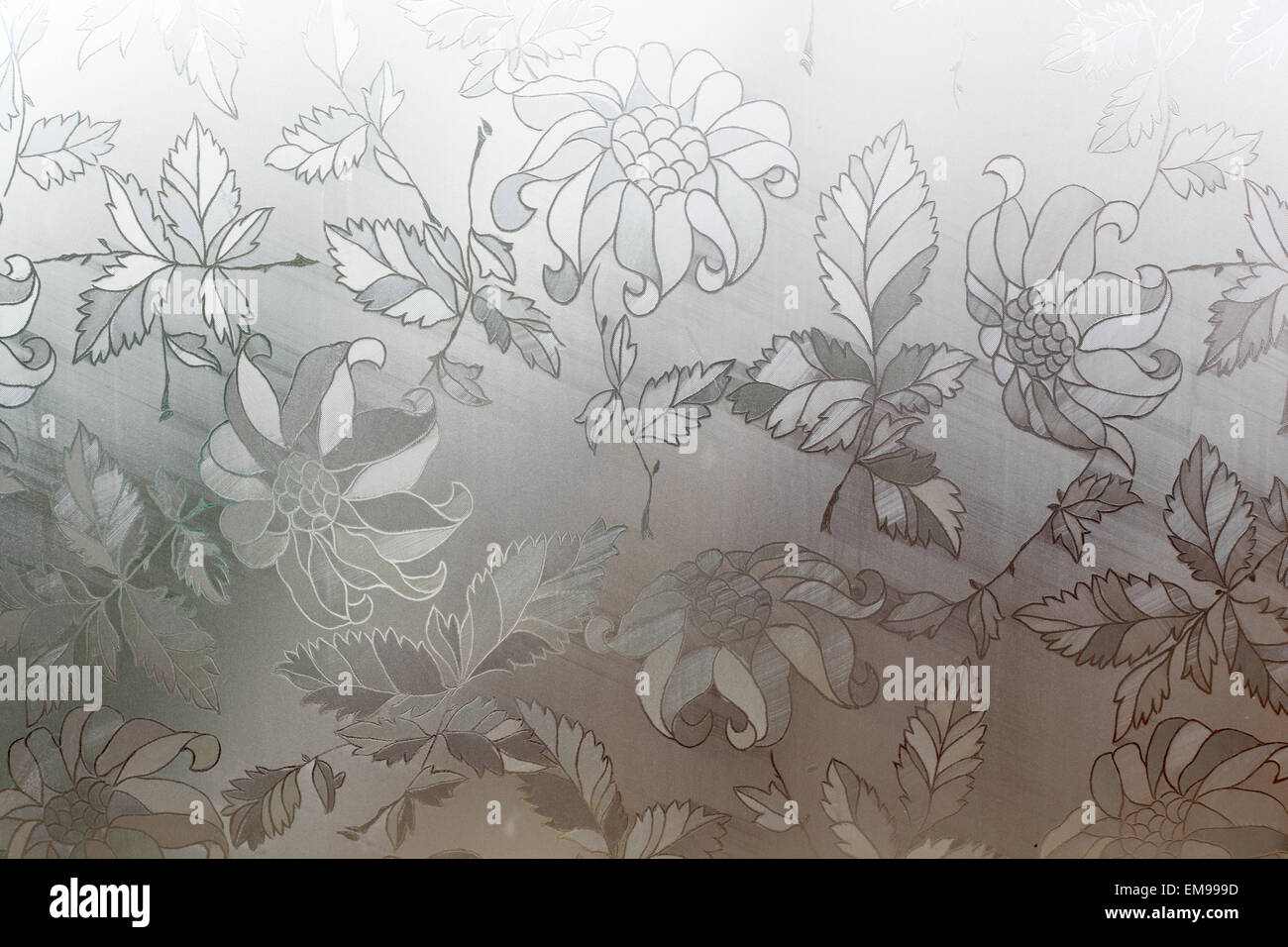 matt glass with a pattern Stock Photo - Alamy