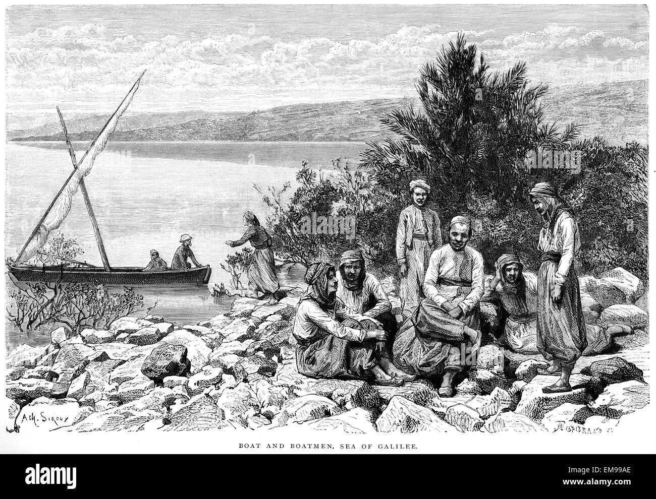 Sea of galilee fishing hi-res stock photography and images - Alamy