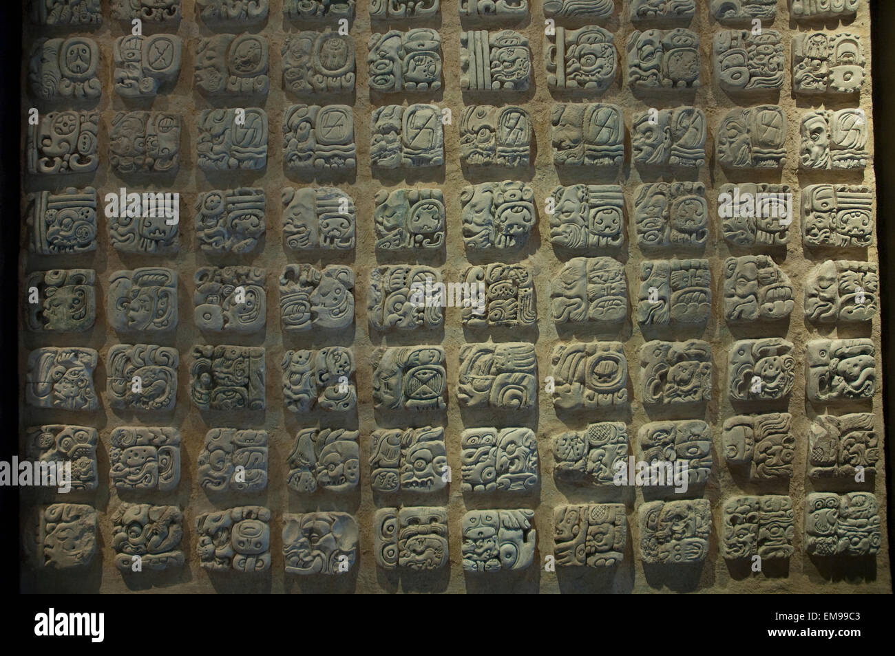 Mayan art palenque museum chiapas hi-res stock photography and images ...