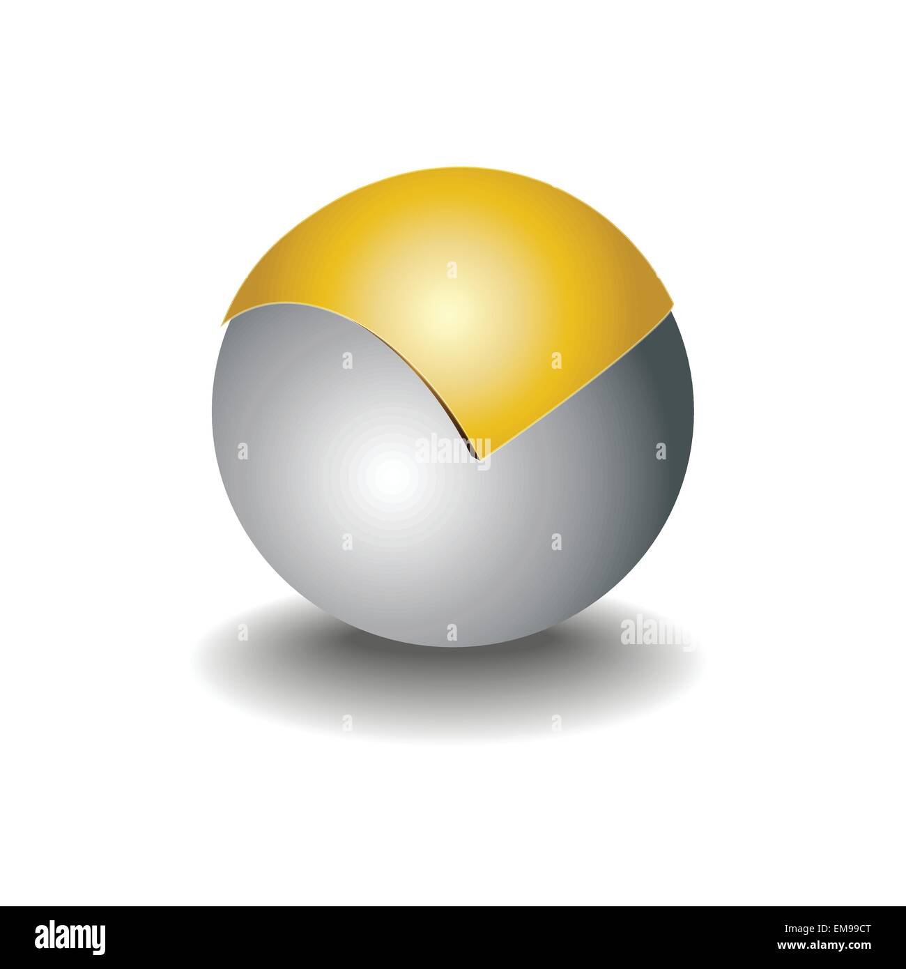 Abstract 3d sphere design Stock Vector Images - Alamy