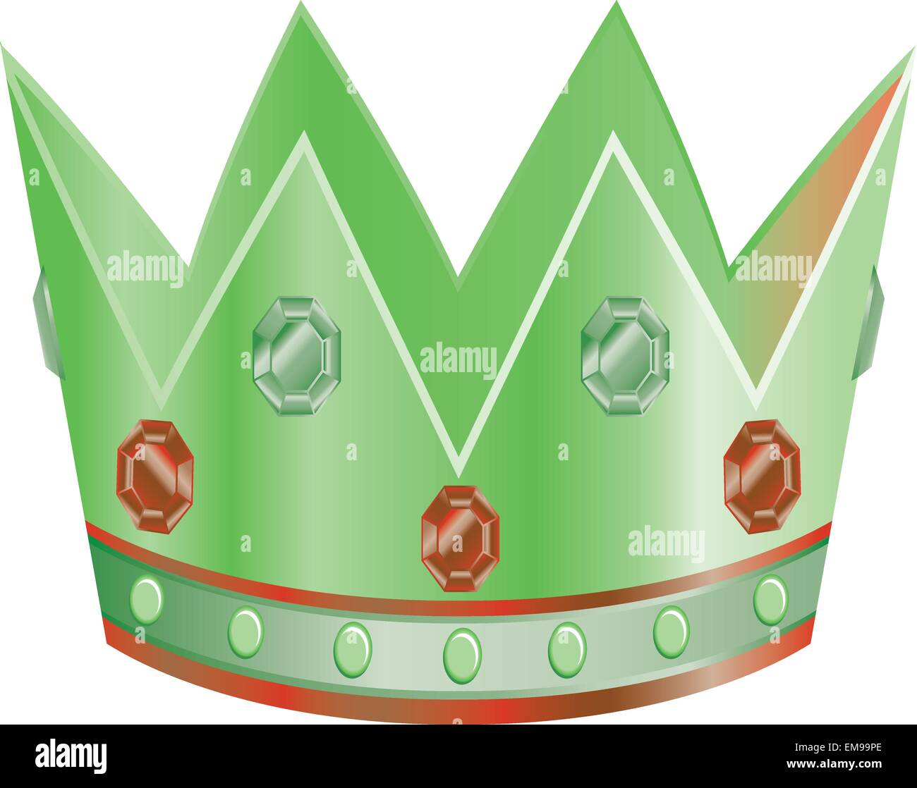 Gold crown vector Stock Vector Image & Art - Alamy