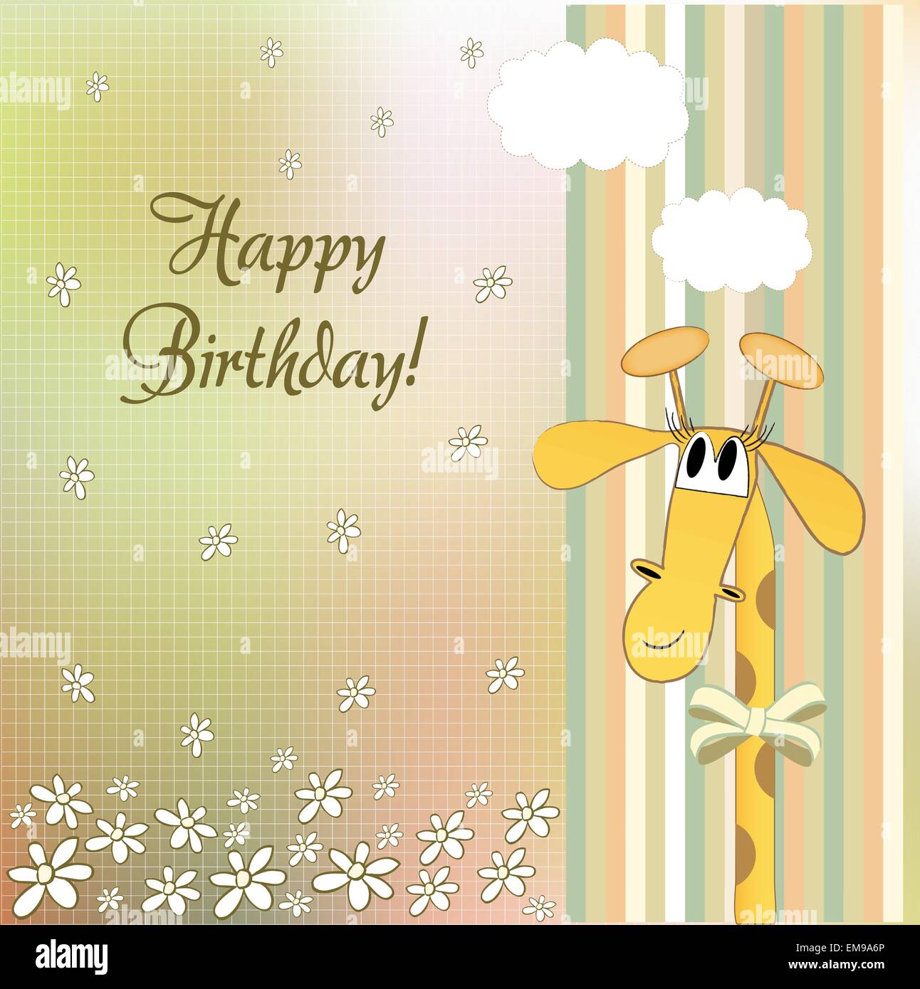 birthday greeting card Stock Vector Image & Art - Alamy