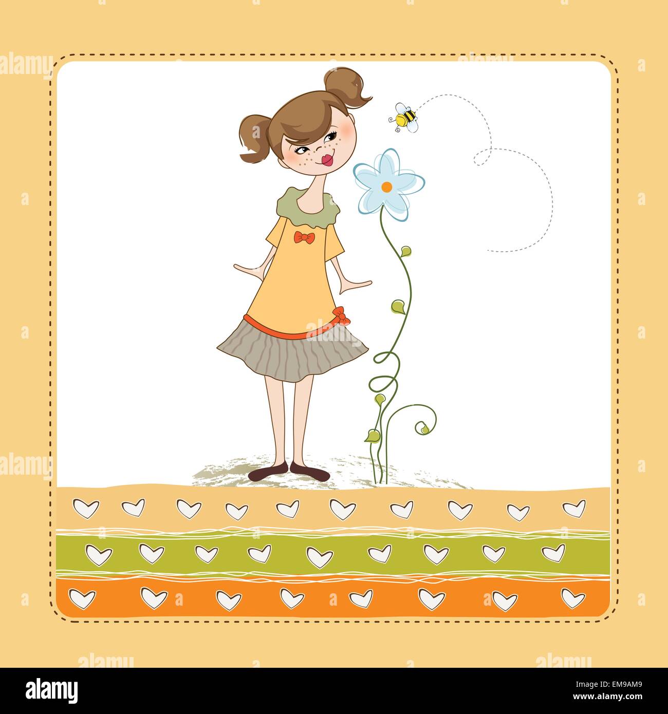 Pretty smell Stock Vector Images - Alamy