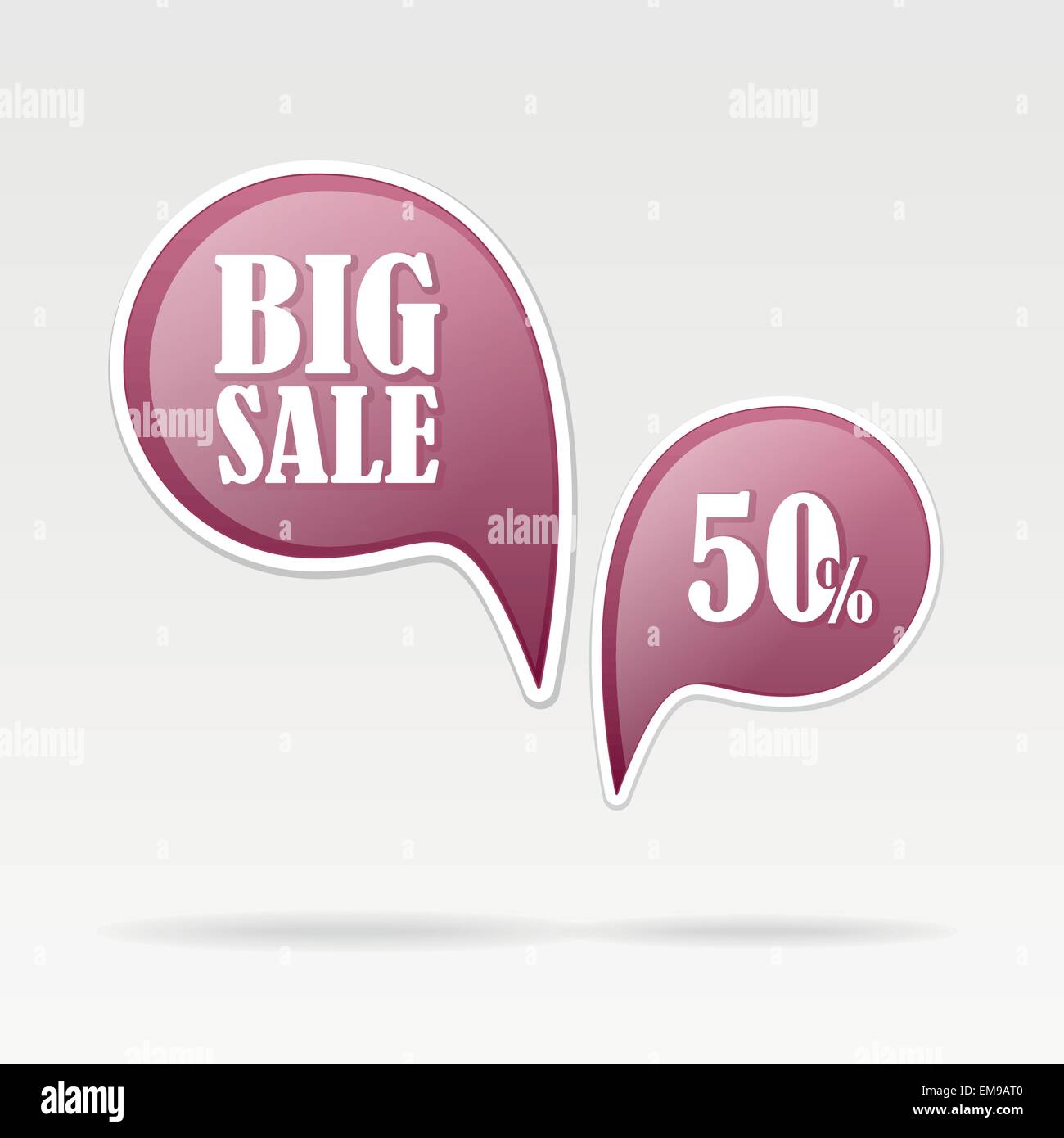 text bubble SALE Stock Vector Image & Art - Alamy