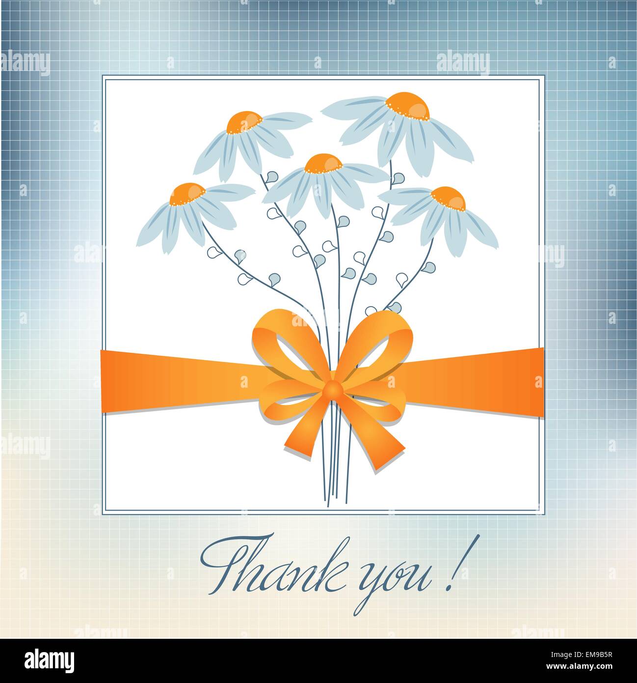 thank you card Stock Vector Image & Art - Alamy