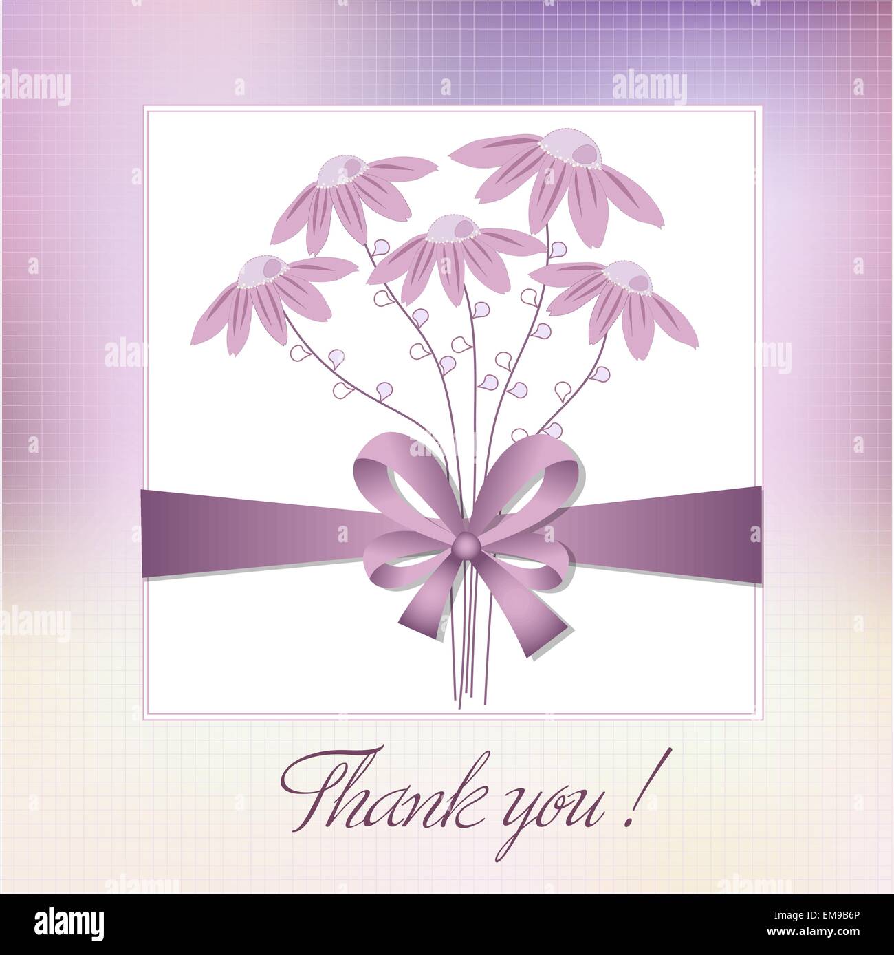 Card thank you Stock Vector Images - Alamy