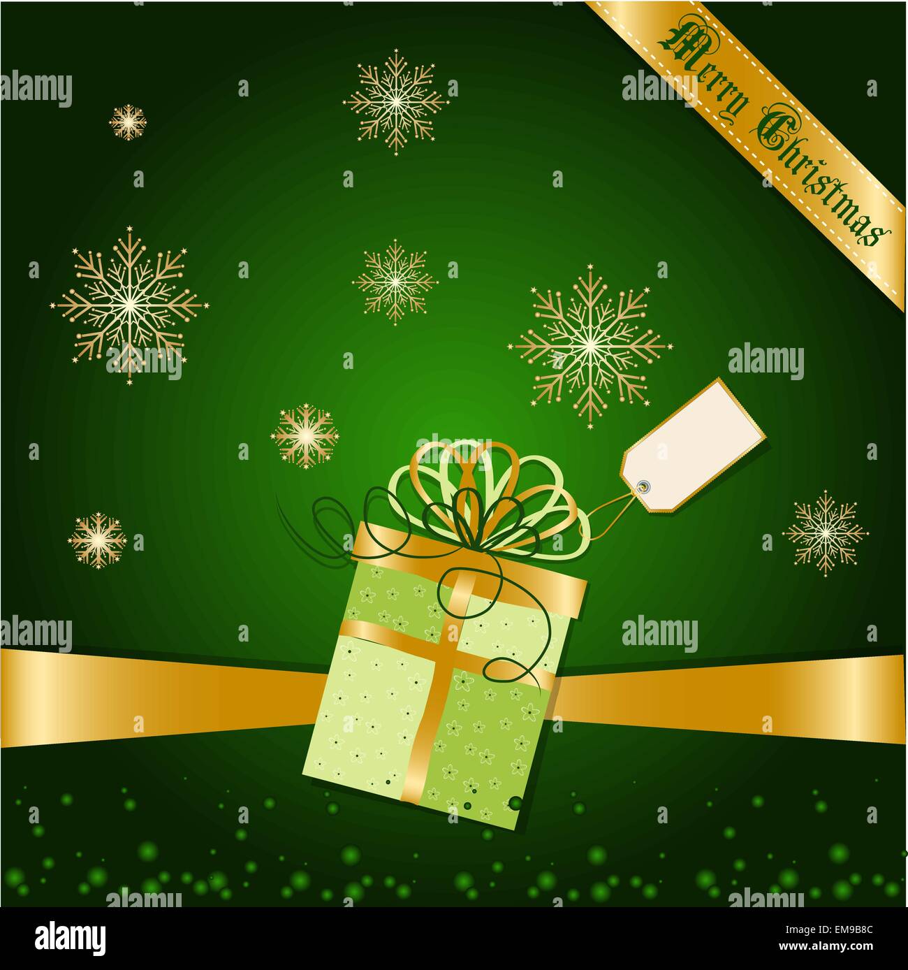 Classic christmas background tree Stock Vector Images - Alamy